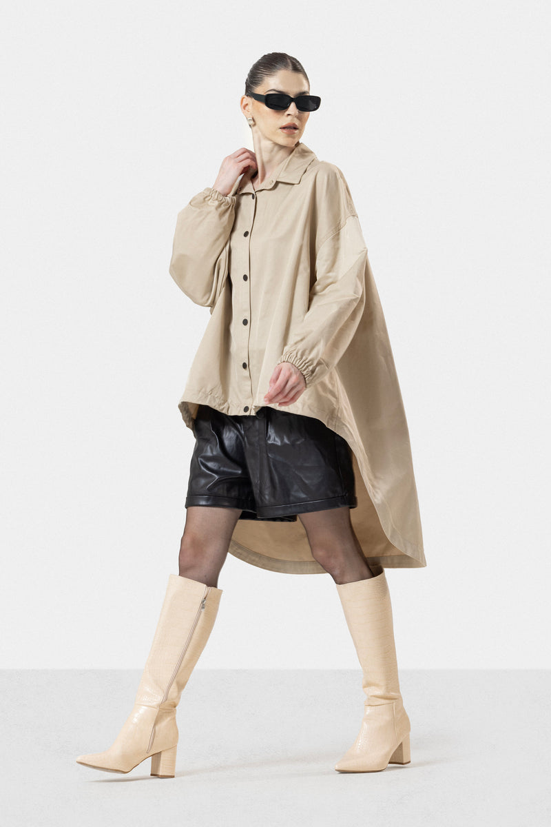 BACK SLOGAN OVERSHIRT – Pistage